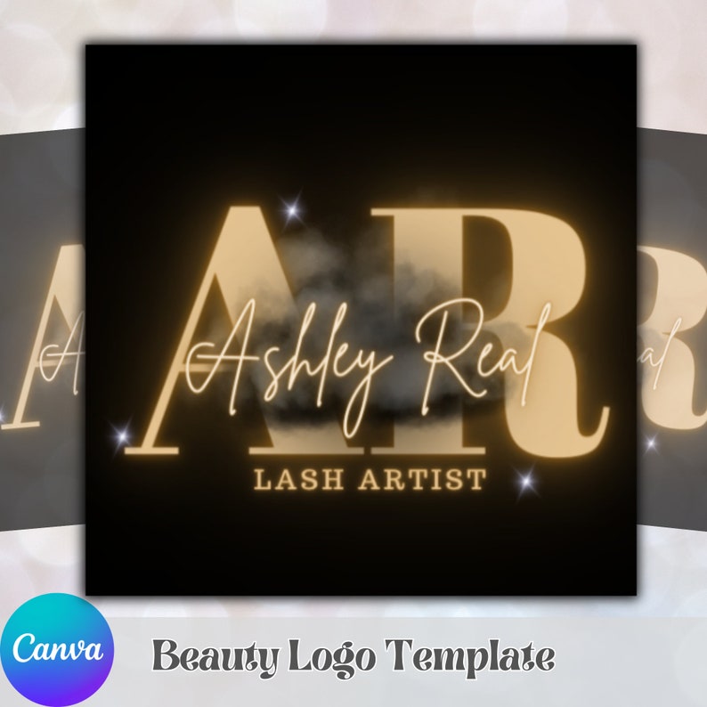 Lash Tech Logo Template, DIY Beauty Logo, Lash Extensions Business ...