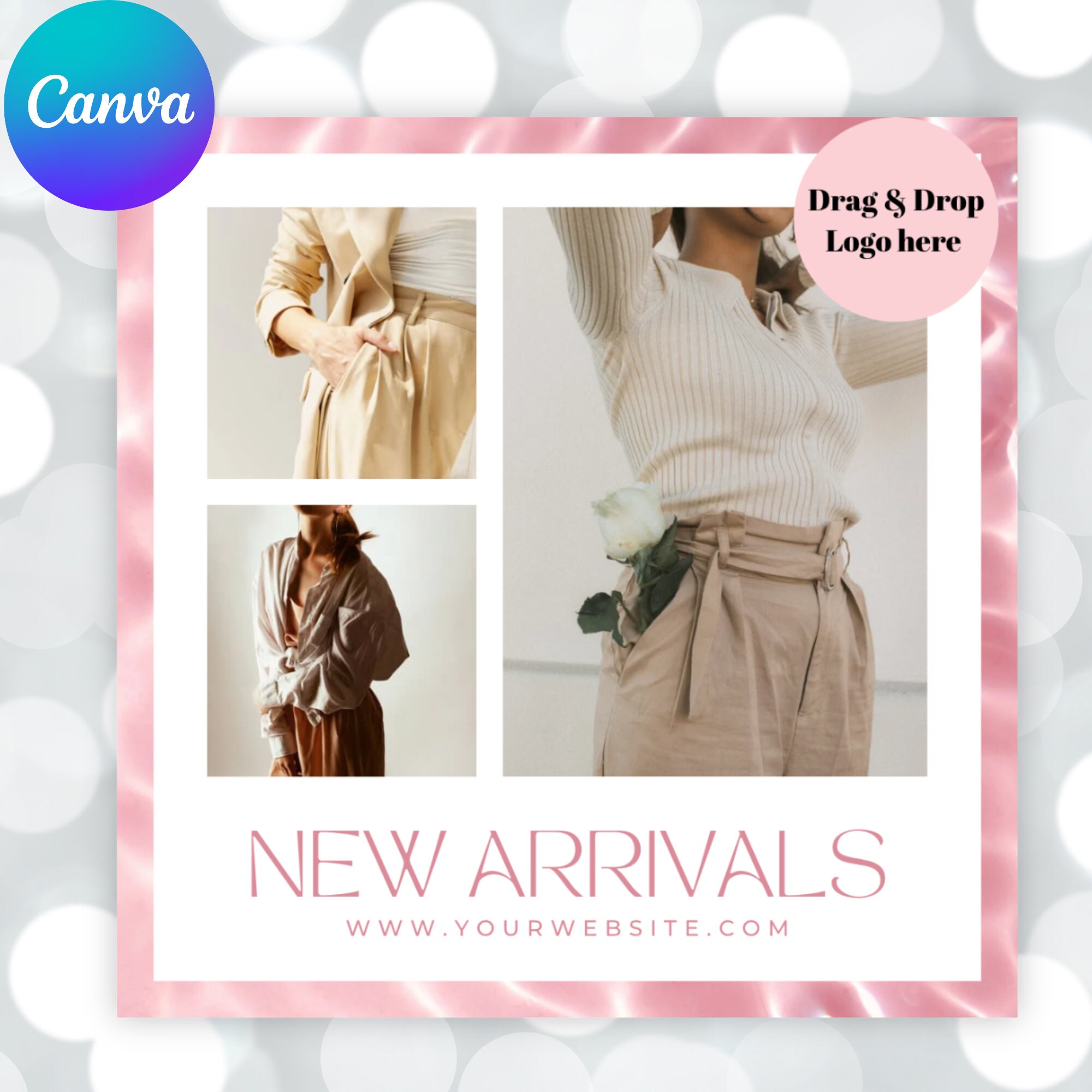 New Arrivals Flyer Template, Boutique Marketing Flyer, Online Store ...