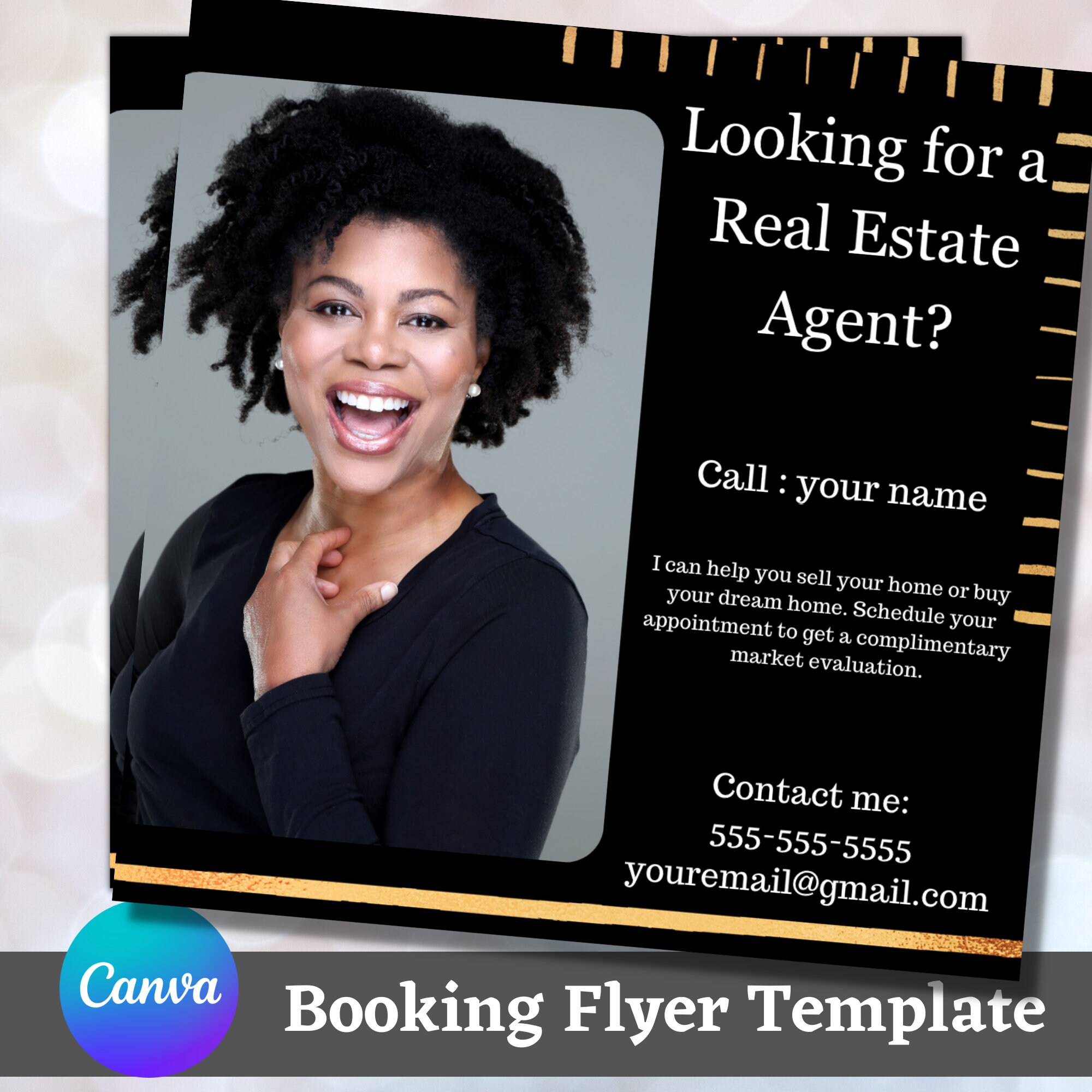 Meet Your New Real Estate Agent Flyer, New Agent Marketing, Editable ...