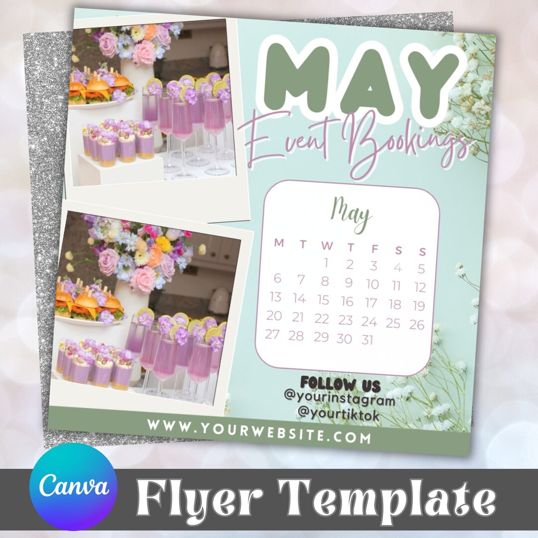 Catering Flyer Template, Brunch Event Flyer Template, Meal Plan Flyer ...