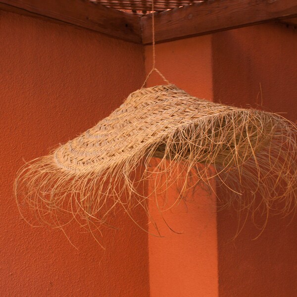 Woven Pendant Light - Etsy
