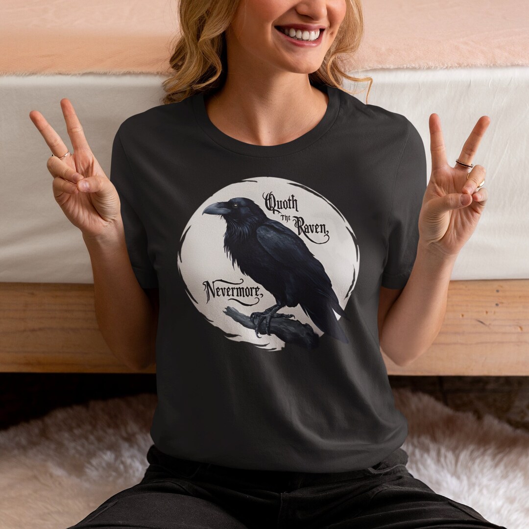 Edgar Allan Poe Nevermore, Bookish Merch Gift for Teacher, Literature ...