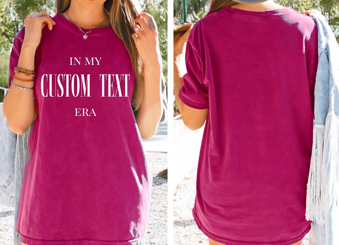 Custom Era's Tour Tee Shirt - Etsy