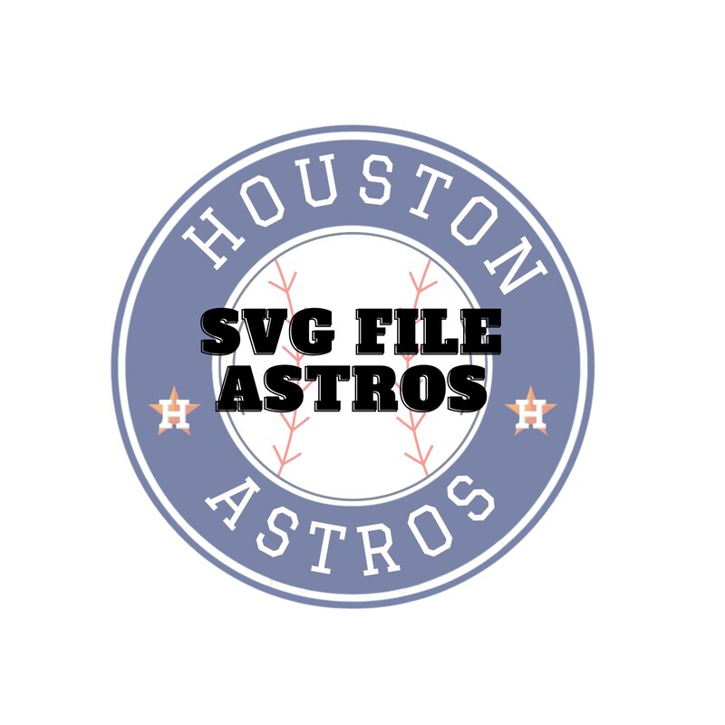 Astros Svg - Etsy