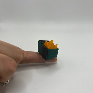 Teeny Tiny 3D Printed Dumpster Fire – Funny Desk Decor - Etsy