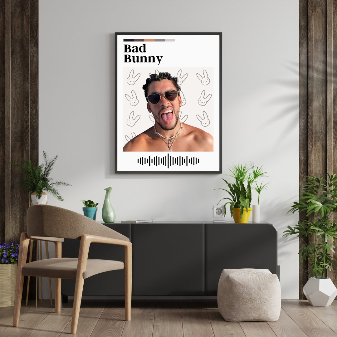 Bad Bunny Poster Rapper Tour Poster venduto da Rayshell Trophy | SKU ...