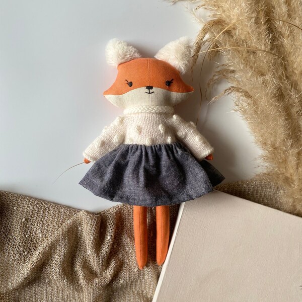 Fox Cloth Doll - Etsy
