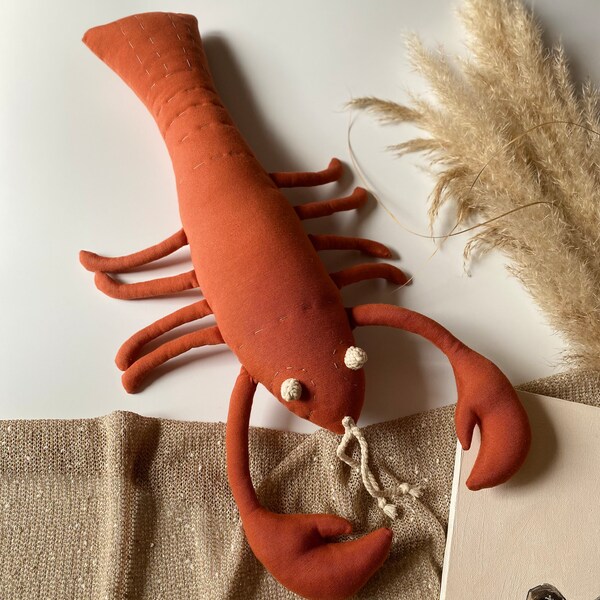 Lobster Pillow - Etsy