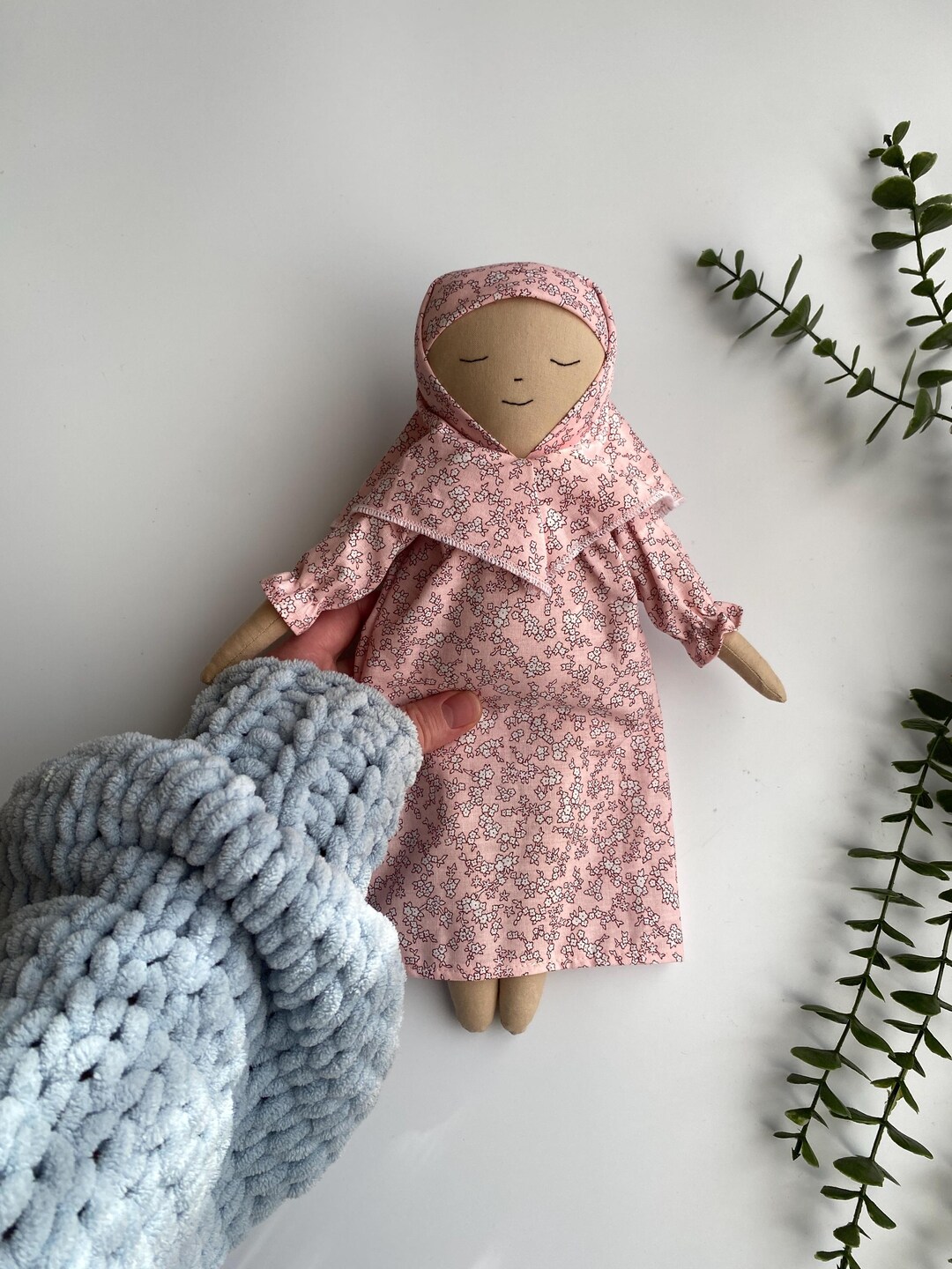 Handmade Hijab Doll Muslim Fabric Doll Islamic Gift Eid Gift Idea ...
