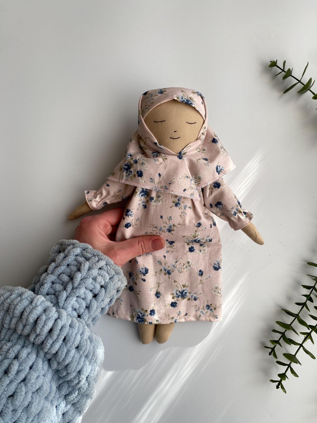 Muslim Hijab Doll Handmade Islamic Rag Doll Muslim Gift Idea Ramadan ...