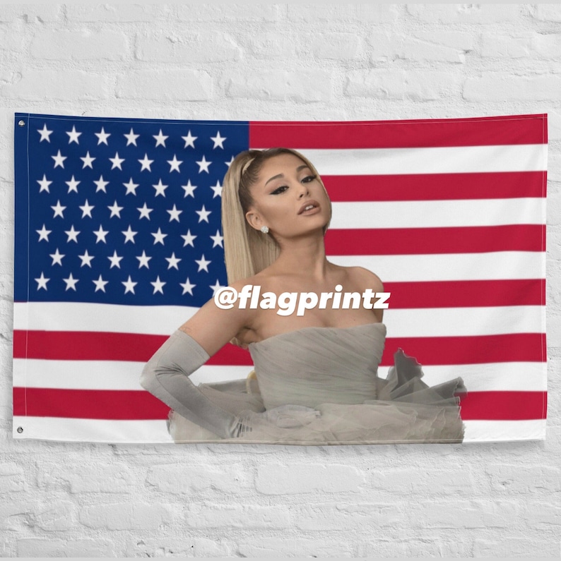 Ariana Grande Flag/tapestry Wall Decor-fan Art - Etsy
