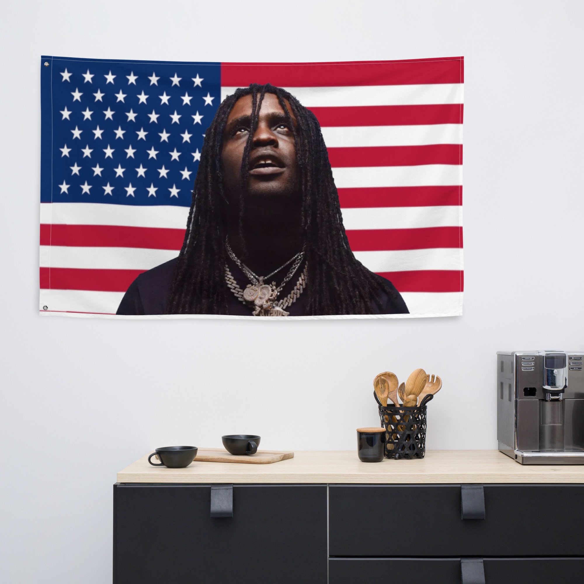 Chief Keef Circle Earrings