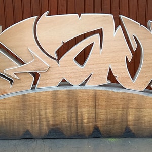CHAOS! Wooden Street Art - Graffitis En Bois - Hip Hop Sculpture - Arte ...