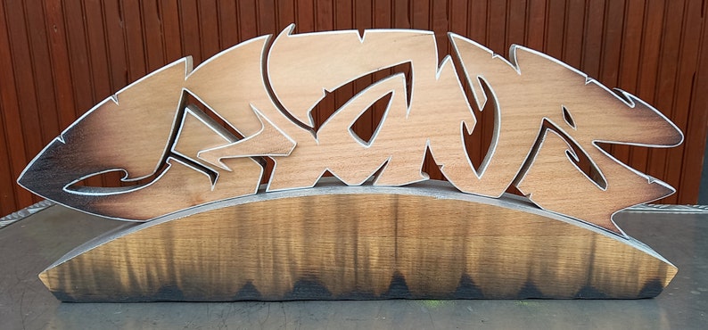 CHAOS! Wooden Street Art - Graffitis En Bois - Hip Hop Sculpture - Arte ...