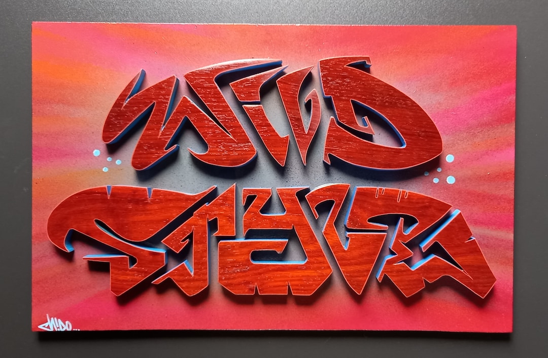 WILD STYLE ! Wooden Street Art & Graffitis - Graffiti En Bois ...