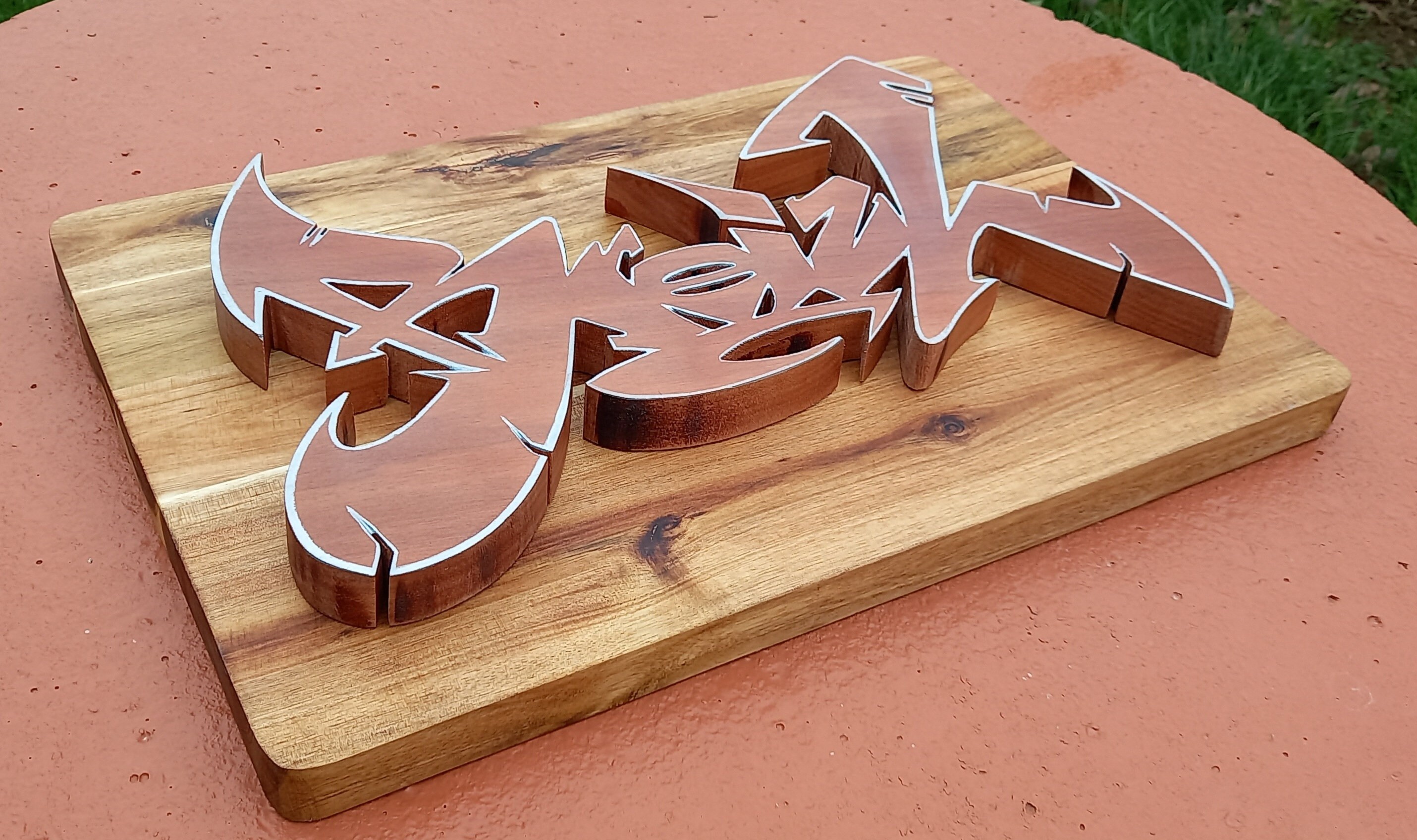 BREIZH! Wooden Street Art - Graffiti En Bois - Woodgraff - Graffiti En ...