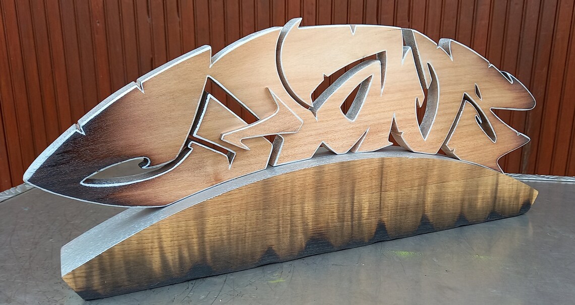 CHAOS! Wooden Street Art - Graffitis En Bois - Hip Hop Sculpture - Arte ...