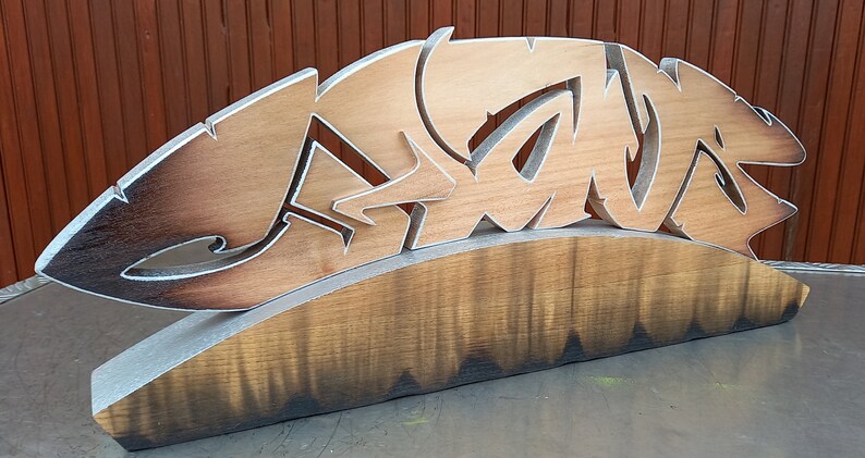 CHAOS! Wooden Street Art - Graffitis En Bois - Hip Hop Sculpture - Arte ...