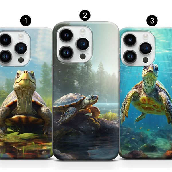 Turtle Phone Case - Etsy