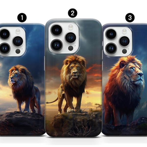 Lion Phone Case - Etsy