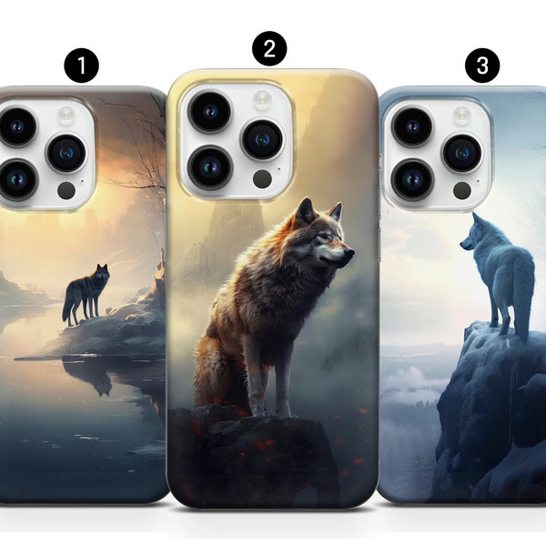 Wolf Phone Cases - Etsy