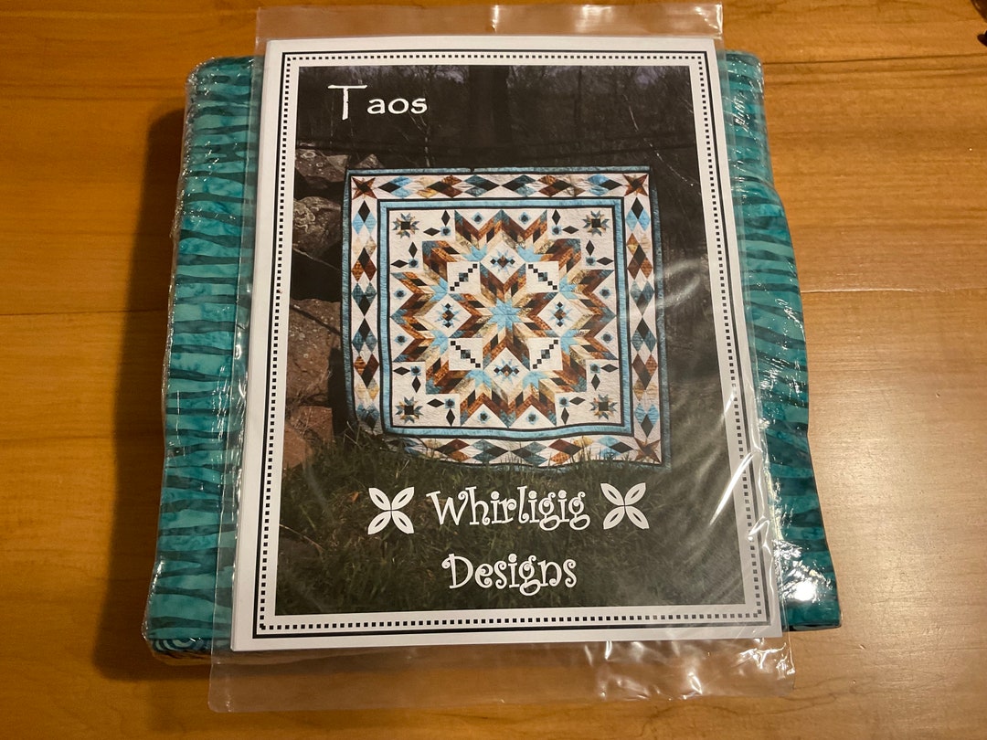 Taos Quilt Quilt by Whirligig Designs With Tonga True Love Batiks. 102 ...