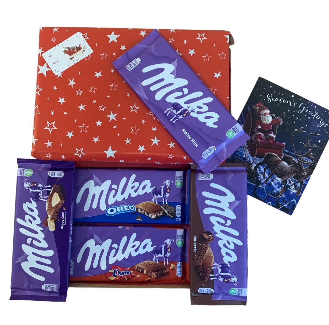 Personalised Milka Chocolate Box Customizable Gift for Any - Etsy