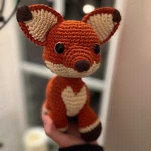 Freja the Fox - Crochet Amigurumi Pattern by @virkatavsofie - Etsy