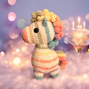Crochet Horse Fellow 5in1 Pattern, Low Sew - Amigurumi Pattern By ...