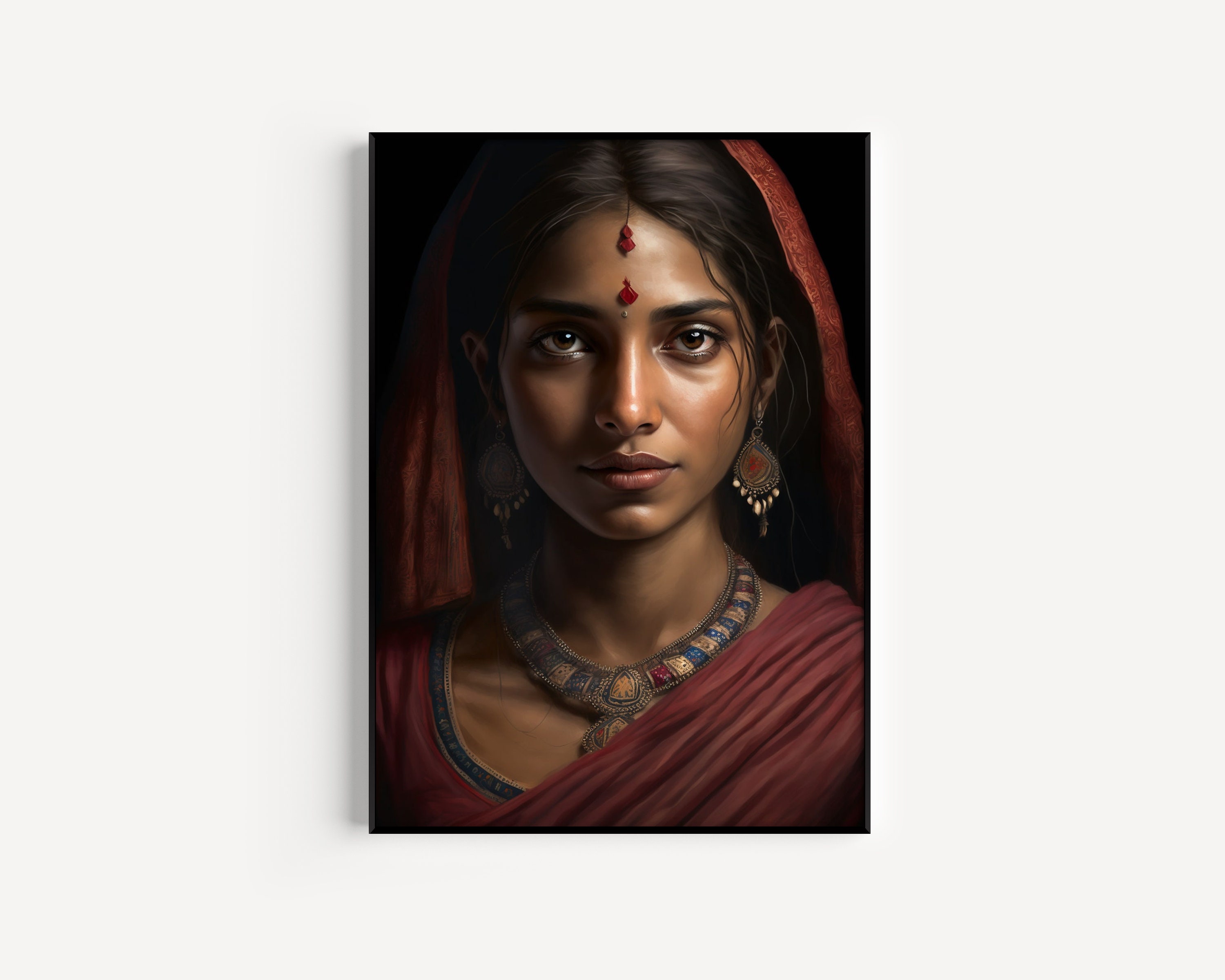 Indian Painting, Ai Generated Artwork, Ai Art, India Wall Art, Modern ...