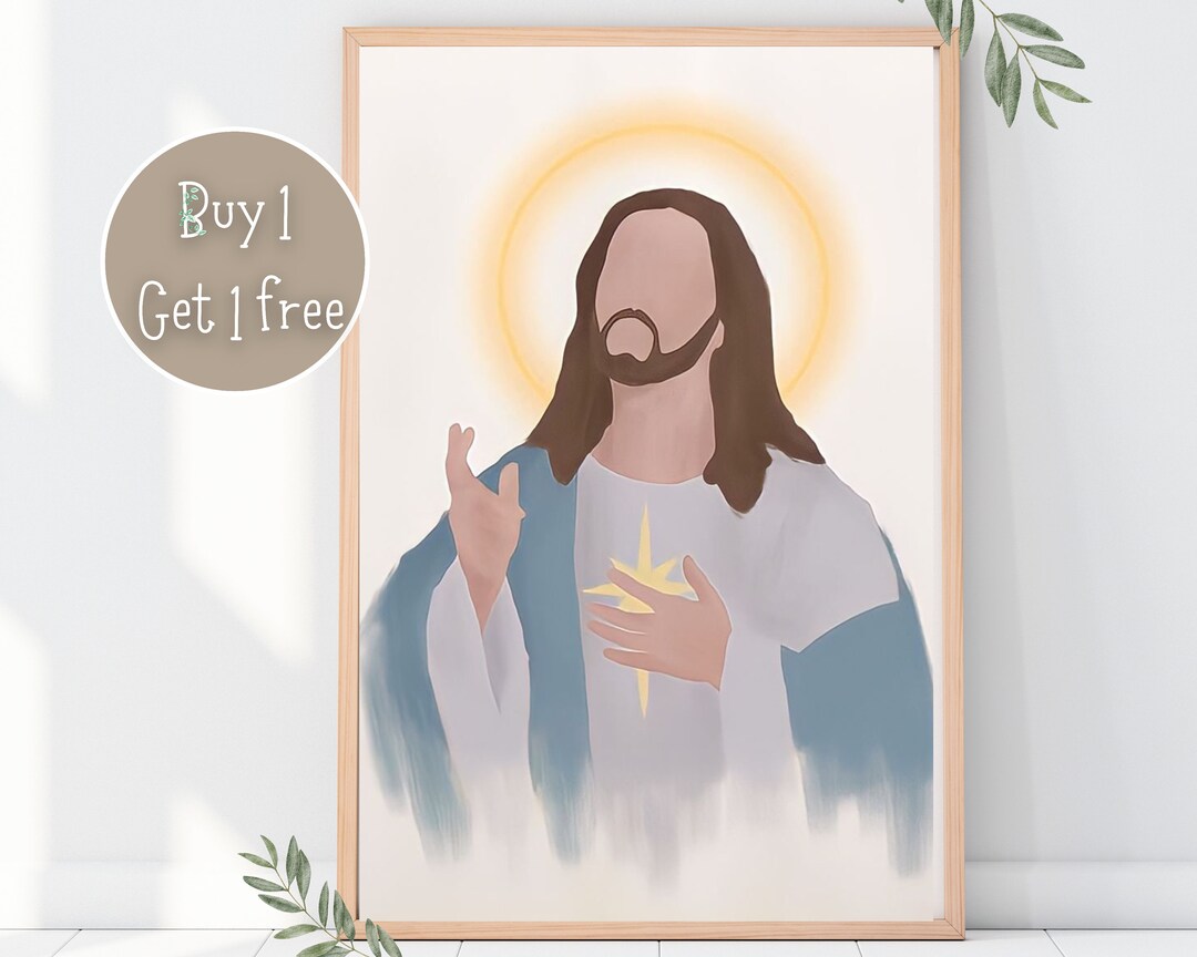 Christ's Embrace Jesus Portrait Jesus Painting Jesus Prints Jesus Art ...