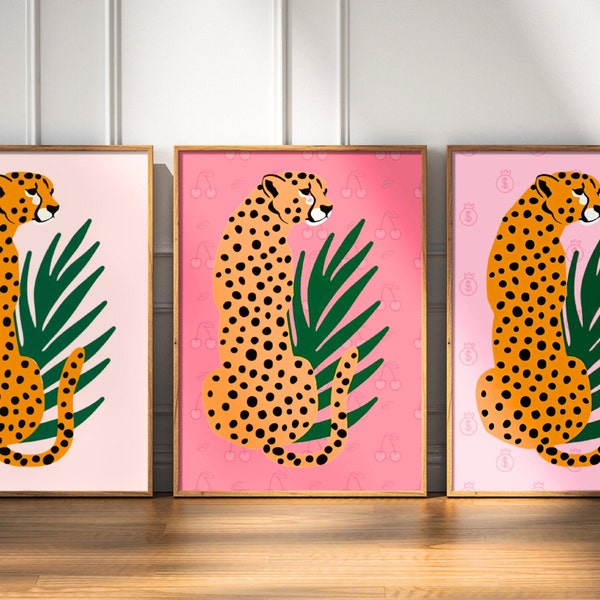 Leopard Print Urn - Etsy