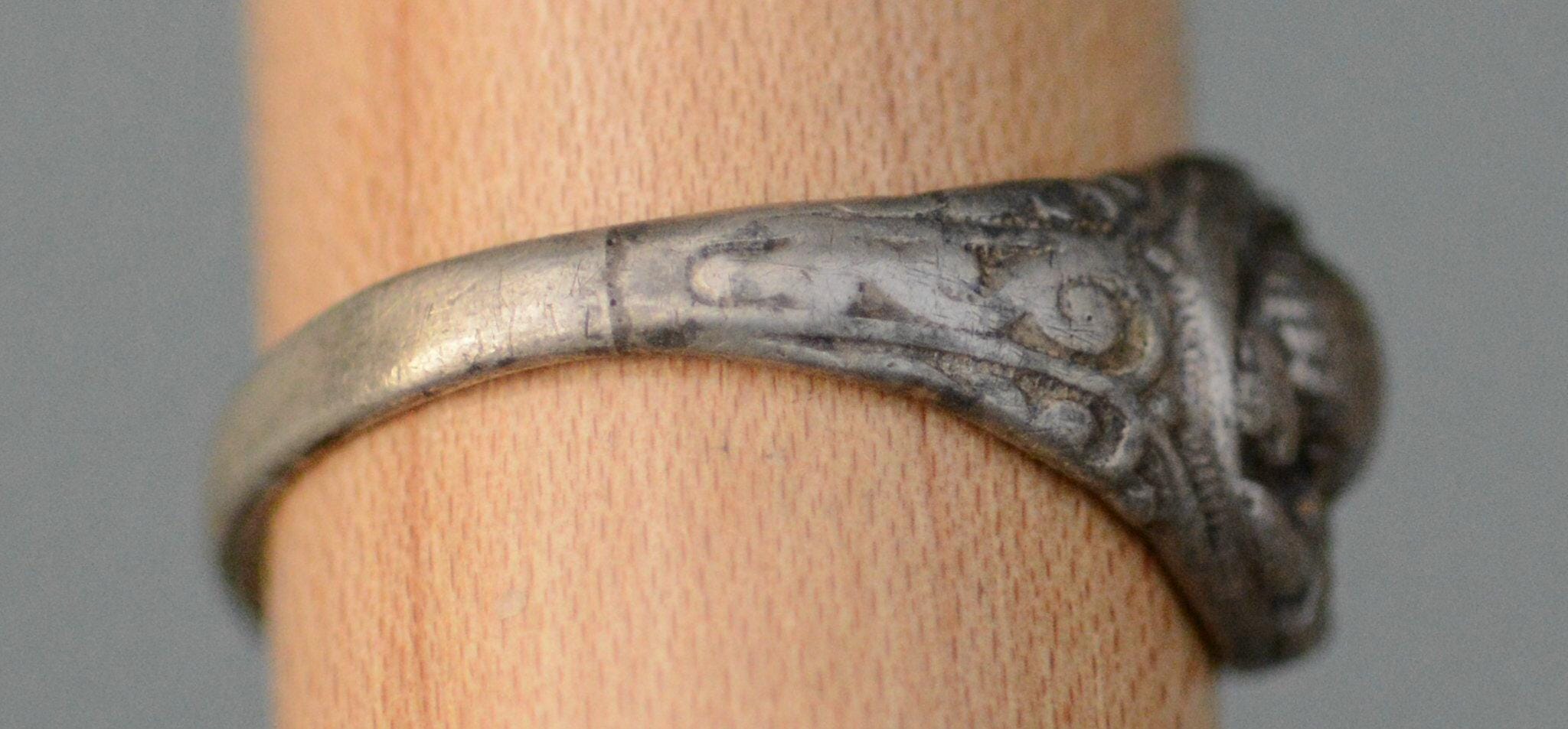 WWII USMC Marines Pinky Ring - Etsy