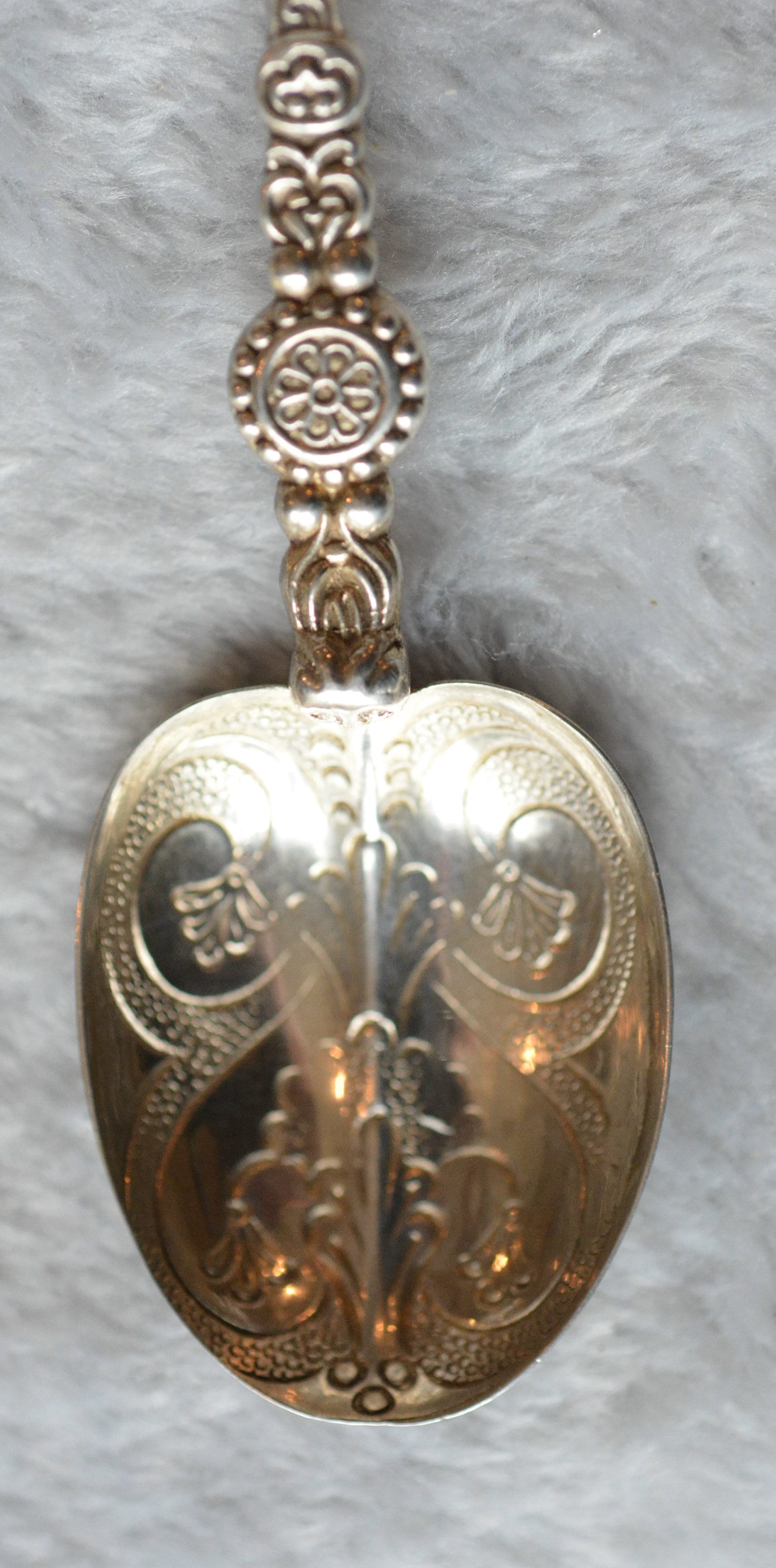 1910 Sterling Silver English Cased Coronation Anointing Spoon and 1970 ...