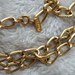 Necklace, Monet Chunky Rope Chain in Gold Tone - Etsy