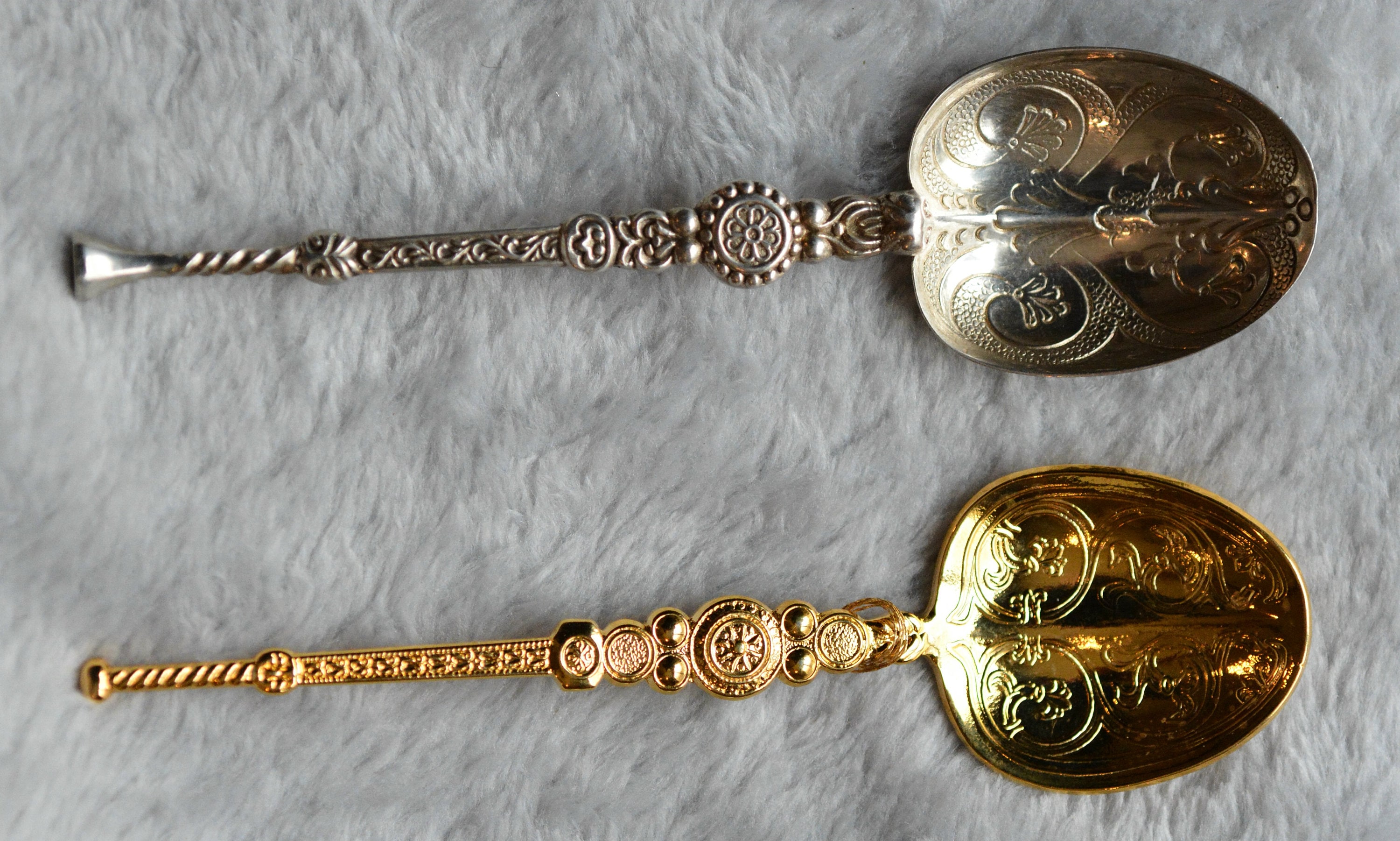 1910 Sterling Silver English Cased Coronation Anointing Spoon and 1970 ...
