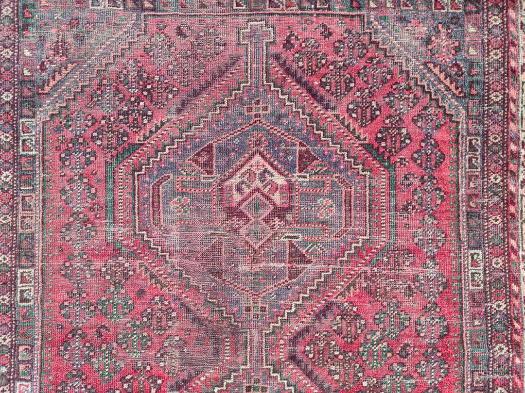 Persian Rug 5x7, Heriz Rug 5x7, Turkish Rug 5x7, Vintage Rug 5x7 ...