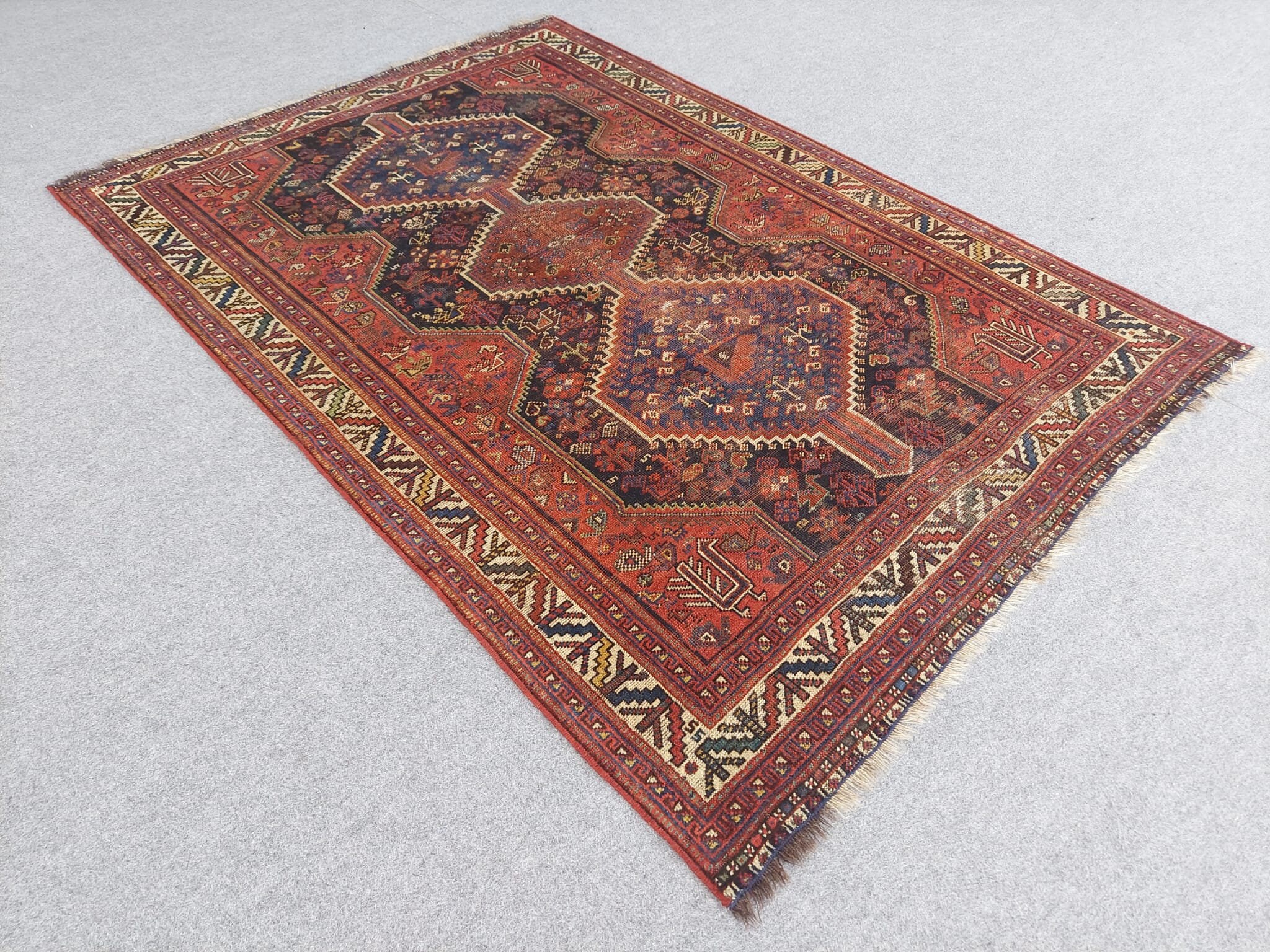 Persian Rug 5x7 Heriz Rug Antique Turkish Rug 5x7 Vintage - Etsy