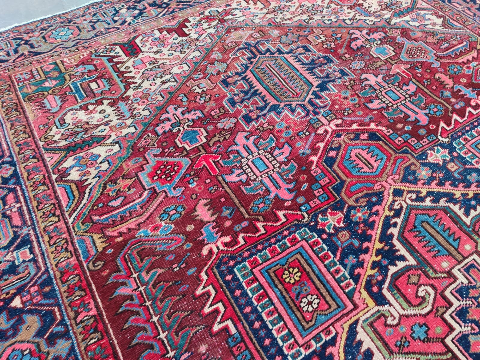 8x10 Heriz Rug Antique Persian 8x10 Area Rug Afghan Area Rug - Etsy