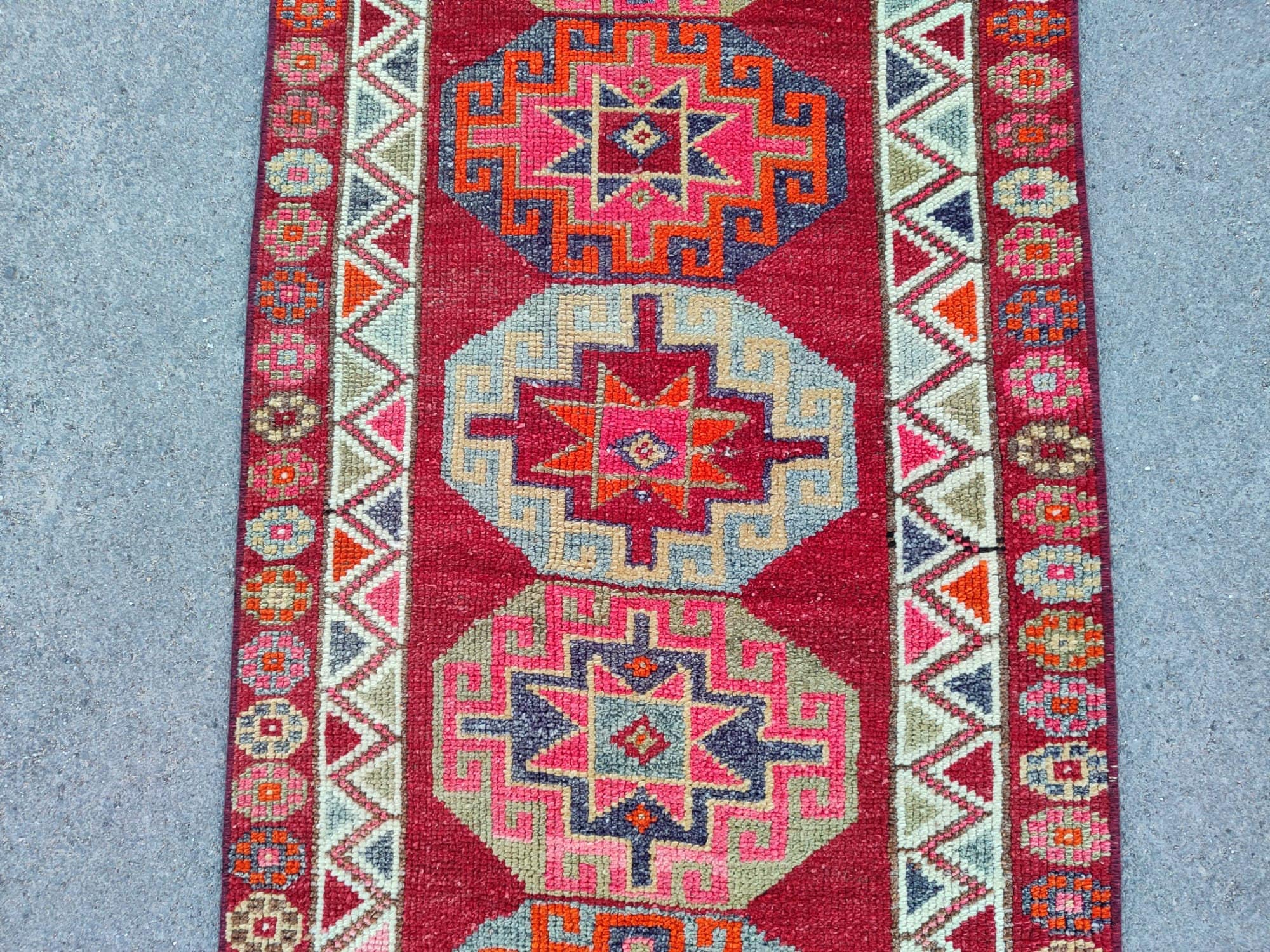 24 Feet Extra Long Runner Vibrant Stair Rug Long Herki - Etsy