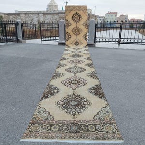 2.9 X 23.8 Ft, Turkish Runner Extra Long, 24 Ft Long Runner for Stair ...