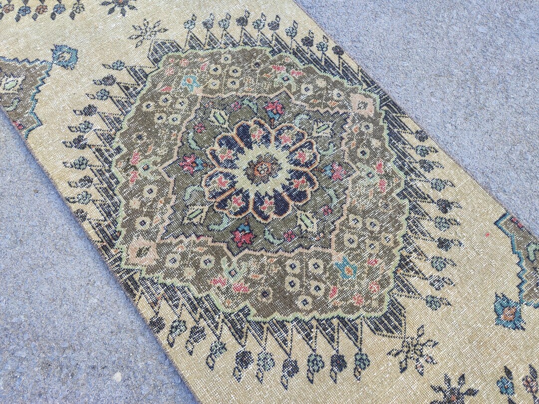 23' Foot Runner Rug Rare Vintage, Extra Long Runner for Hallway ...