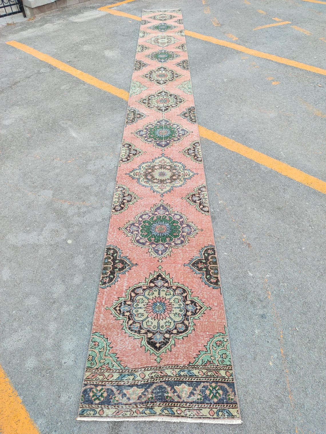 Runner Rug 2x18, Long Persian Runner, Heriz Runner Rug, Extra Long ...