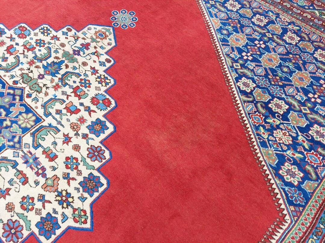 9x10 Rug, Persian Area Rug 9x10, Turkish Rug 9x10, Living Room Rug 9x10 ...