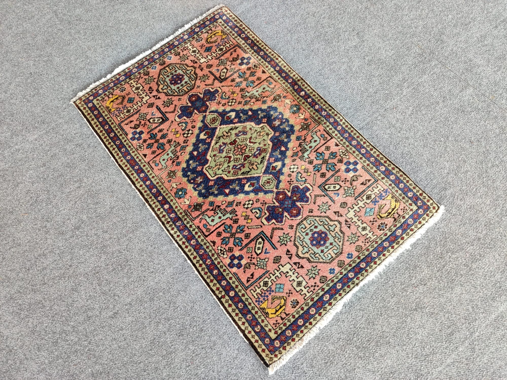 2x3 Rug, Small Persian Rug 2x3, Short Runner Rug 2x3, Skinny Rug ...