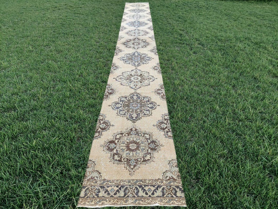 20 Feet Runner Rug, Extra Long Runner Rug, Stair Rug, Very Long Runner ...