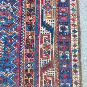 Persian Rug 5x7 Antique, Heriz Rug 5x7 Vintage, Afghan Rug 5x7, Shiraz ...