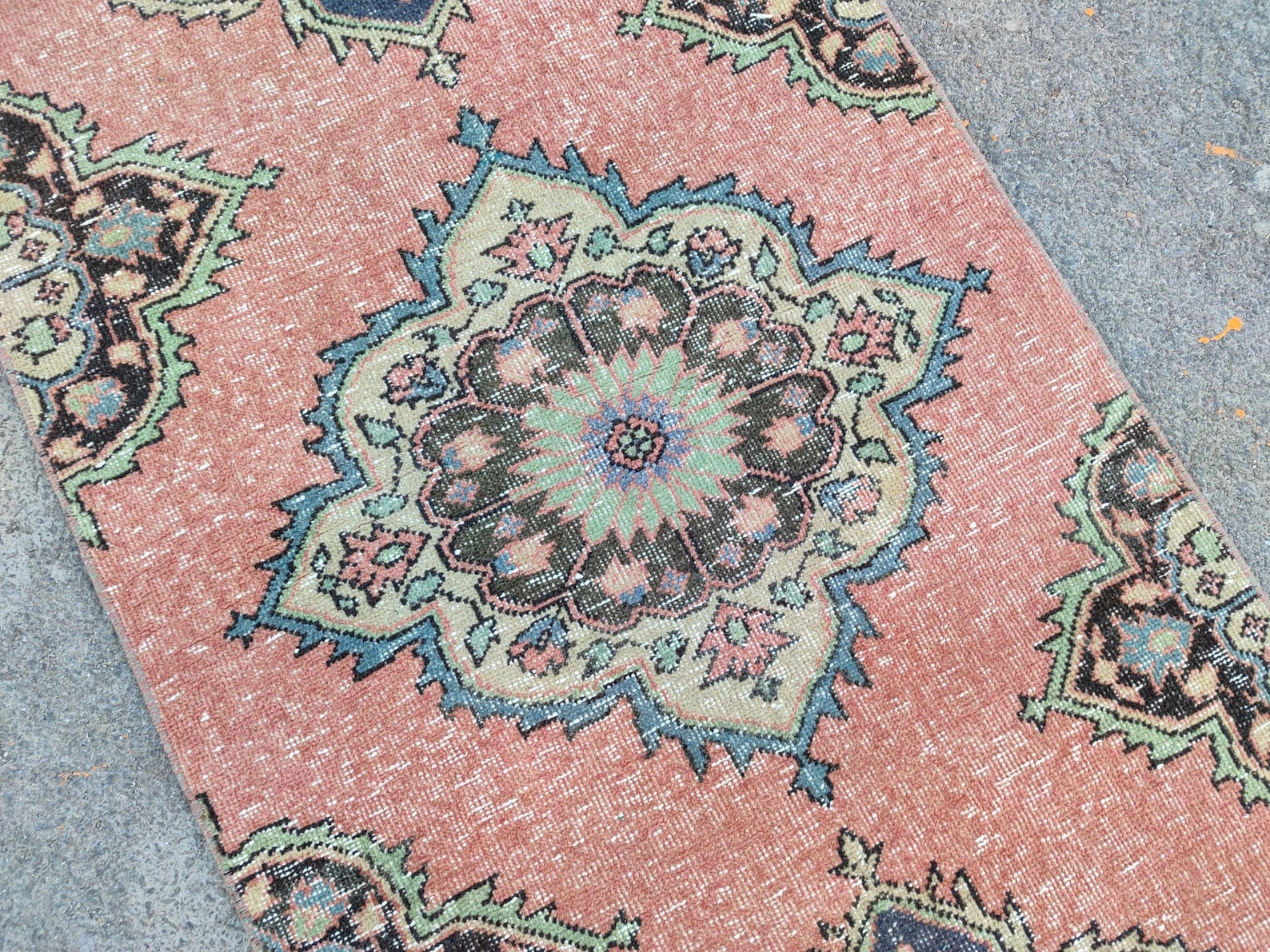 Runner Rug 2x18, Long Persian Runner, Heriz Runner Rug, Extra Long ...