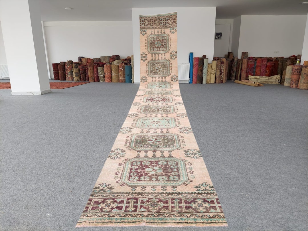 2.6 X 20 Feet Runner Rug Extra Long, Stair Rug, Heriz Rug Runner 20 ...
