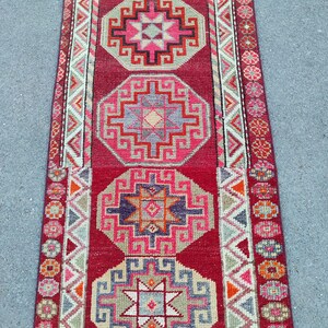 24 Feet Extra Long Runner Vibrant, Stair Rug, Long Herki Runner, Heriz ...